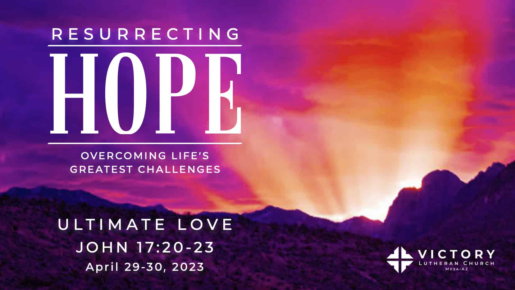 Resurrecting Hope Archives | Victory Lutheran Church