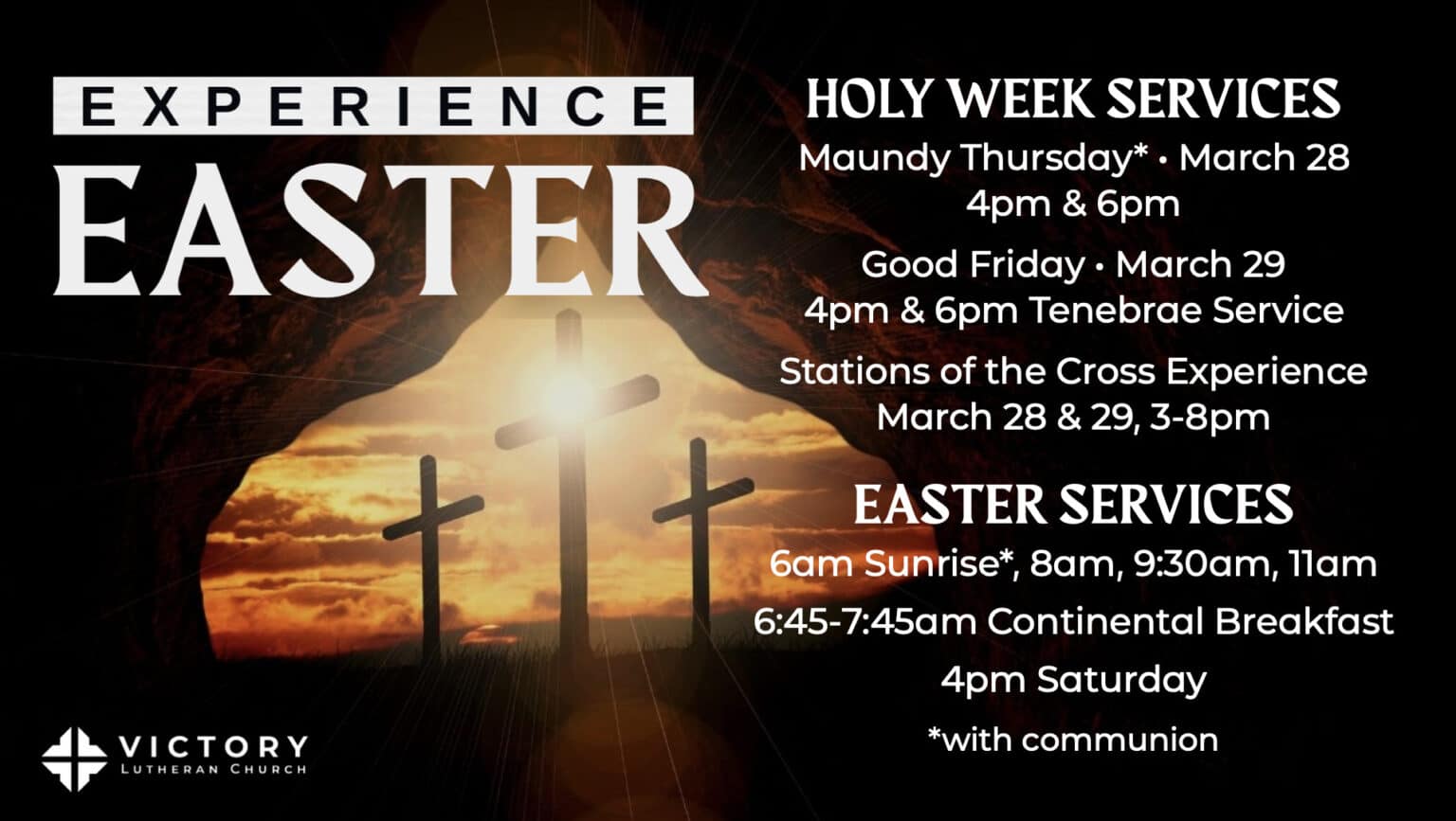 Experience Easter | Victory Lutheran Church